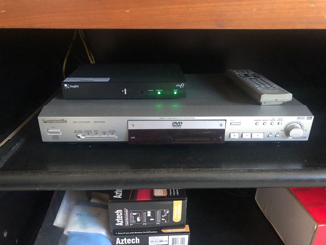 Panasonic DVD player, TV & Home Appliances, TV & Entertainment ...