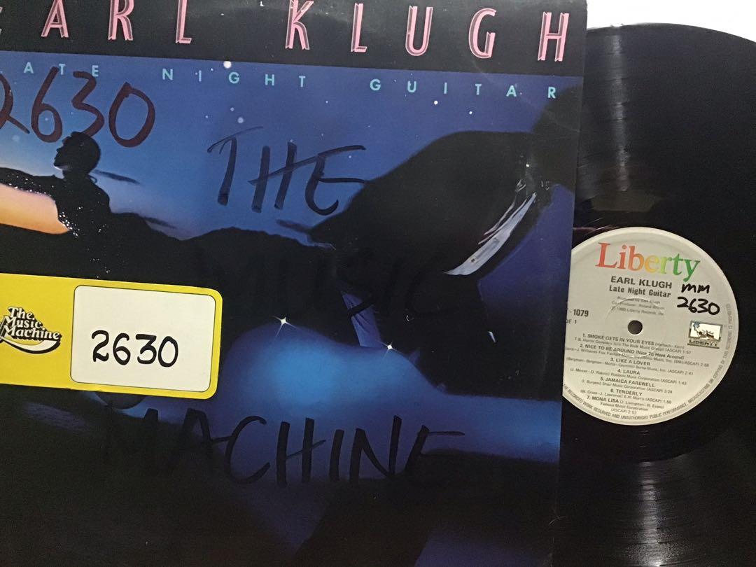 PIRING HITAM Earl Klugh - Late Night Guitar VINYL LP Anubis Jazz ...