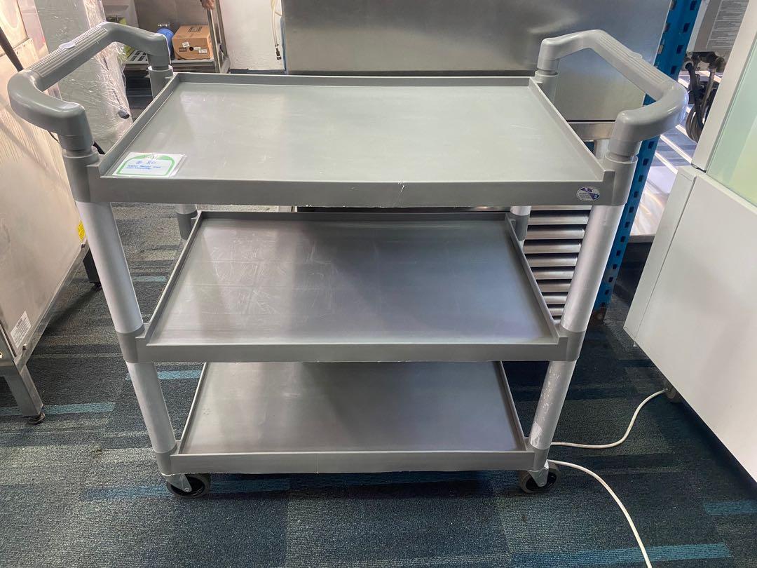 Plastic 3 Tier Trolley 1020 x 500 x 970, Furniture & Home Living ...