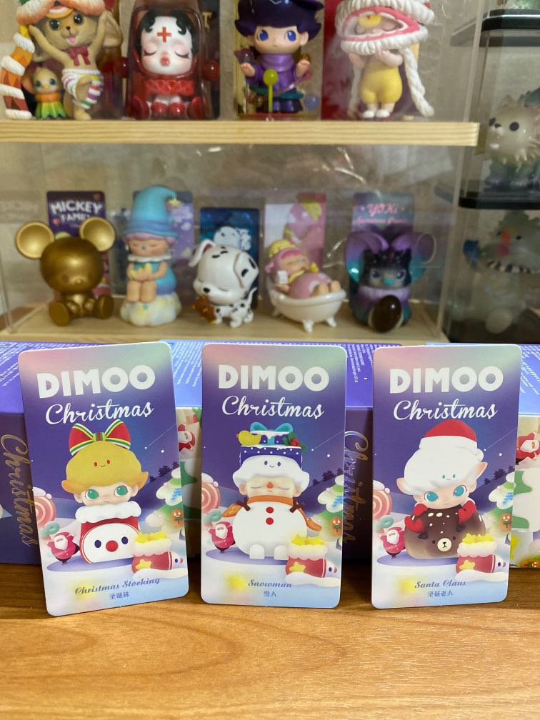 Popmart dimoo Christmas, Hobbies & Toys, Toys & Games on Carousell