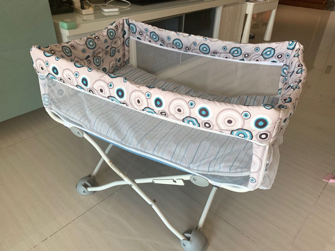 Portable and foldable baby cot, Babies & Kids, Baby Nursery & Kids ...