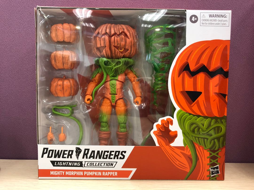 Power Rangers Mighty Morphin Pumpkin Rapper, 興趣及遊戲, 玩具 & 遊戲類 - Carousell
