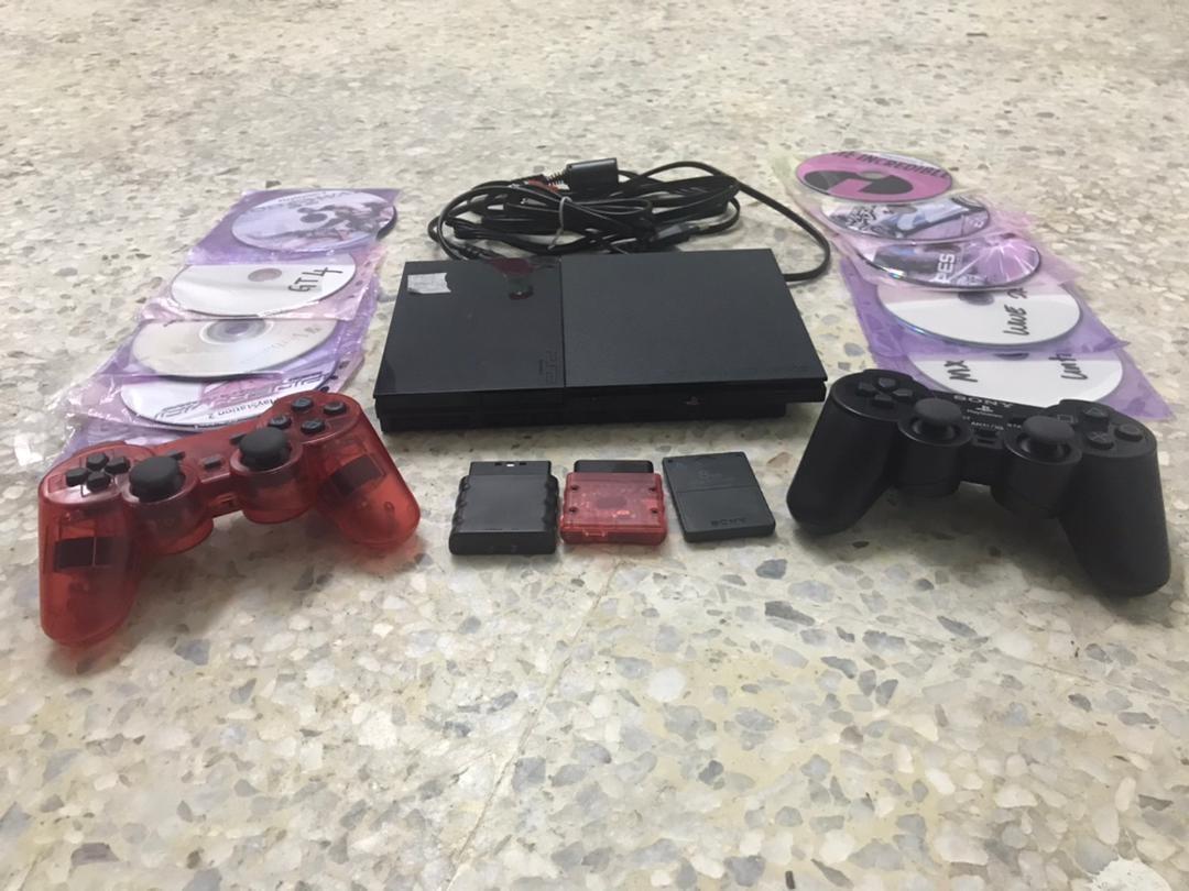 Ps2 Full Set, Video Gaming, Video Game Consoles, PlayStation on Carousell