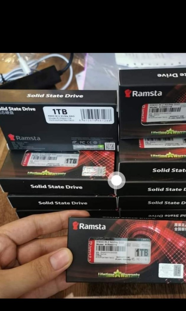 RAMSTA R900 NVME 1TB /RAMSTA R900 NVME 512GB, Computers & Tech, Parts ...