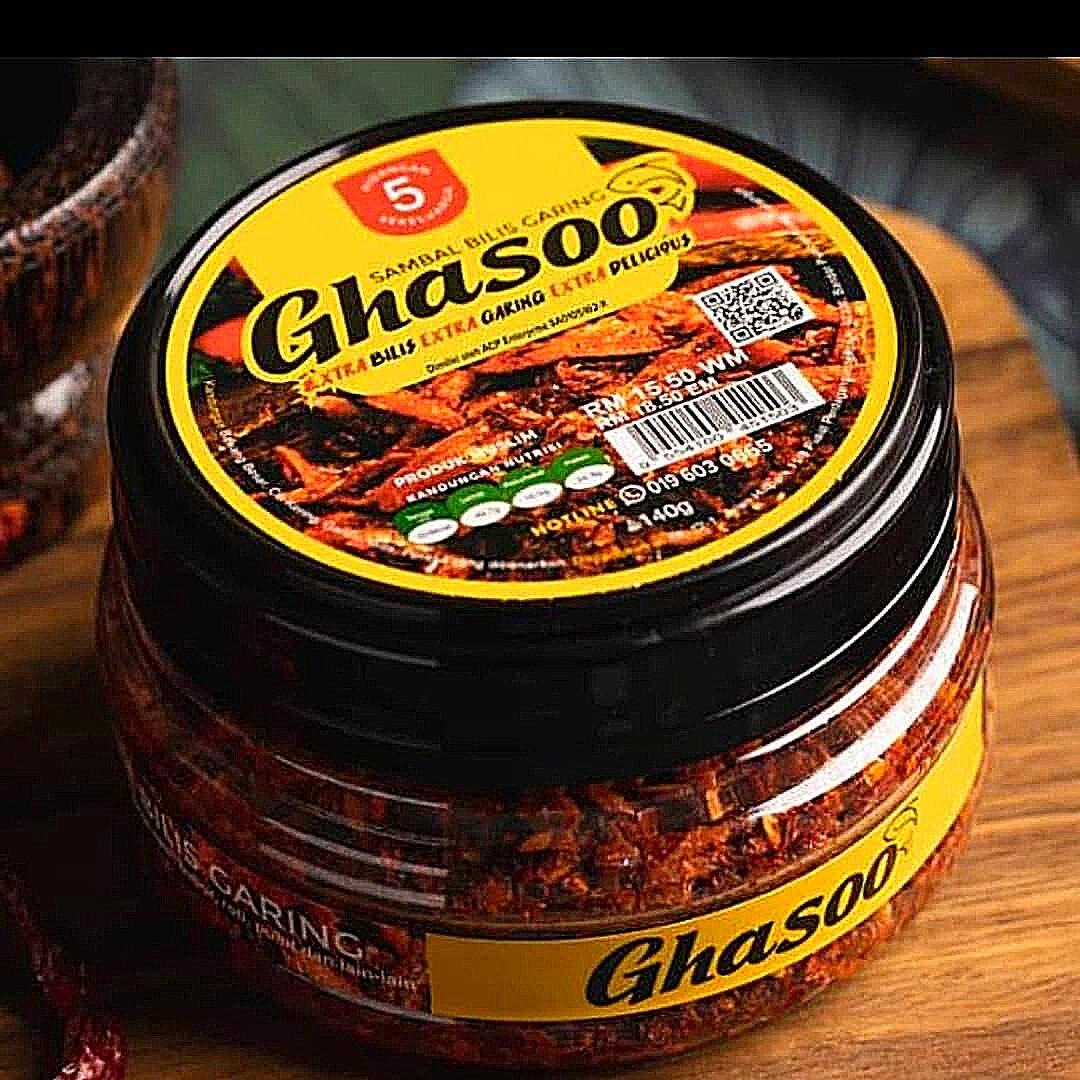 Sambal ikan Bilis Garing Ghasoo, Food & Drinks, Packaged & Instant Food on Carousell