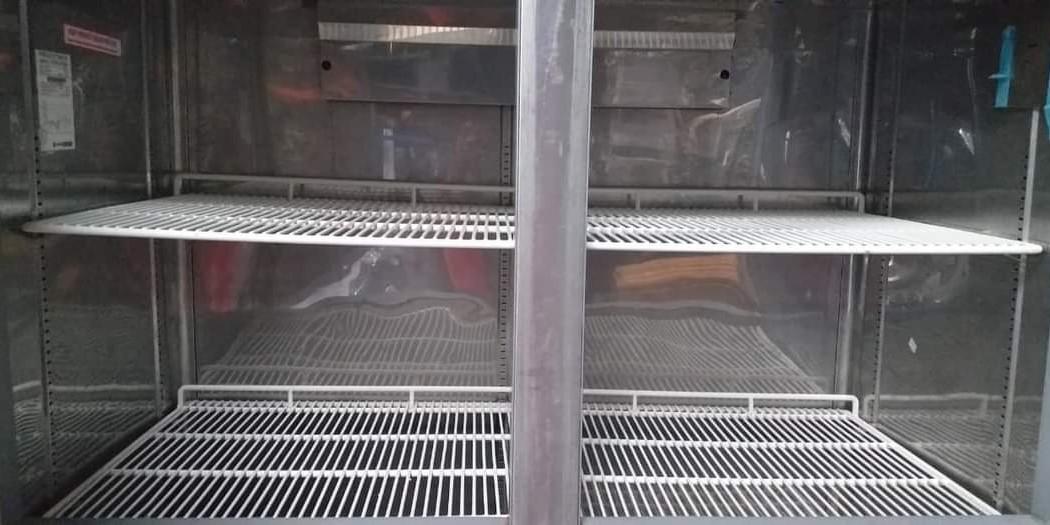 Sanden Intercool Stainless Steel 4 Door Freezer, TV & Home Appliances ...