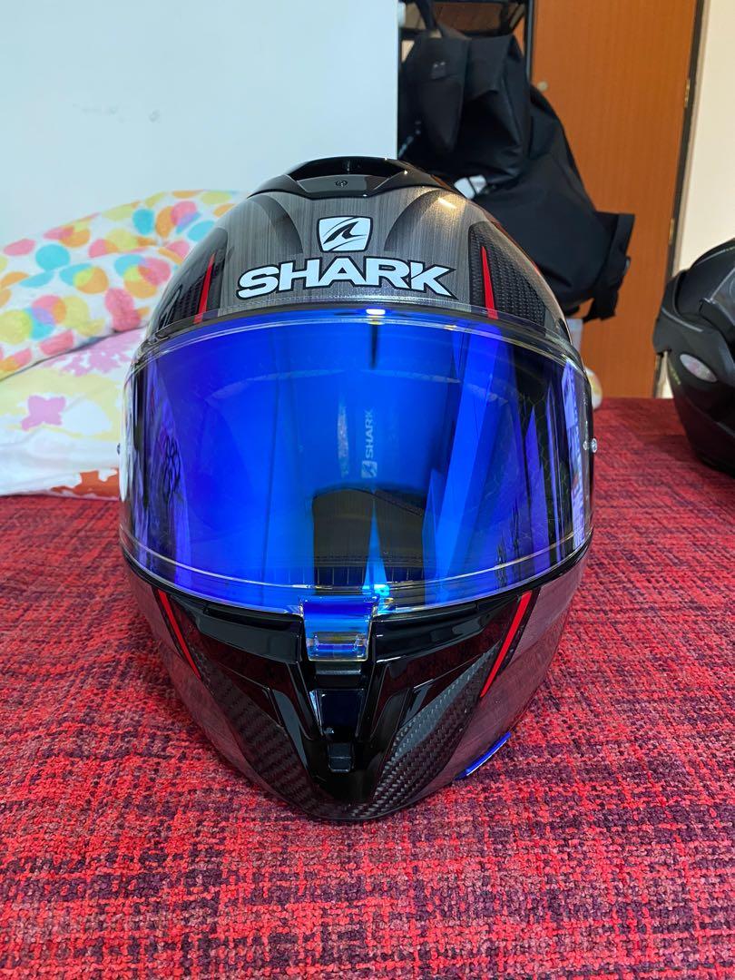 Shark Full Face Helmet, Motorcycles, Motorcycle Accessories on Carousell