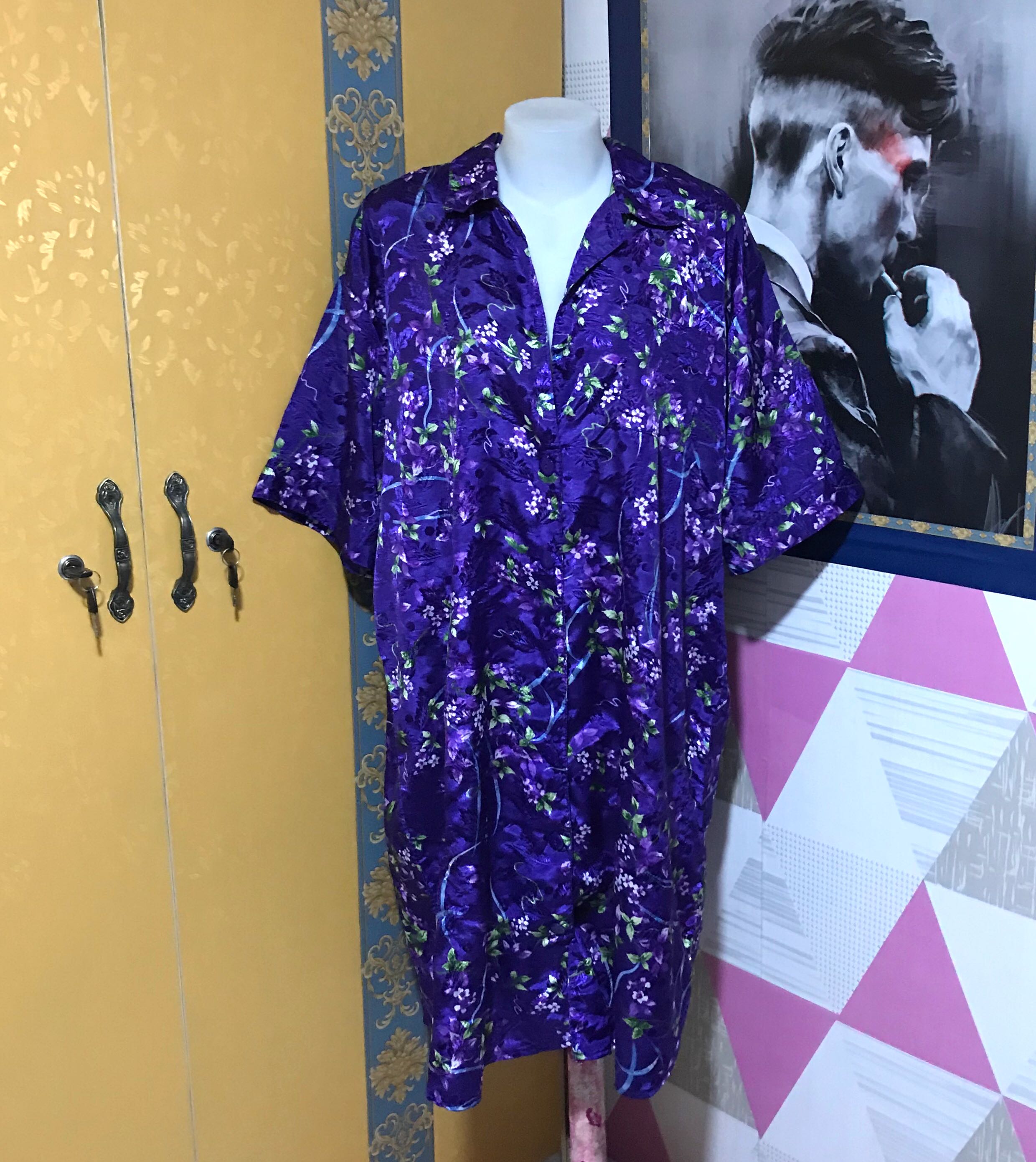 Simply Basic Violet Sleepwear, Women's Fashion, Maternity wear on Carousell