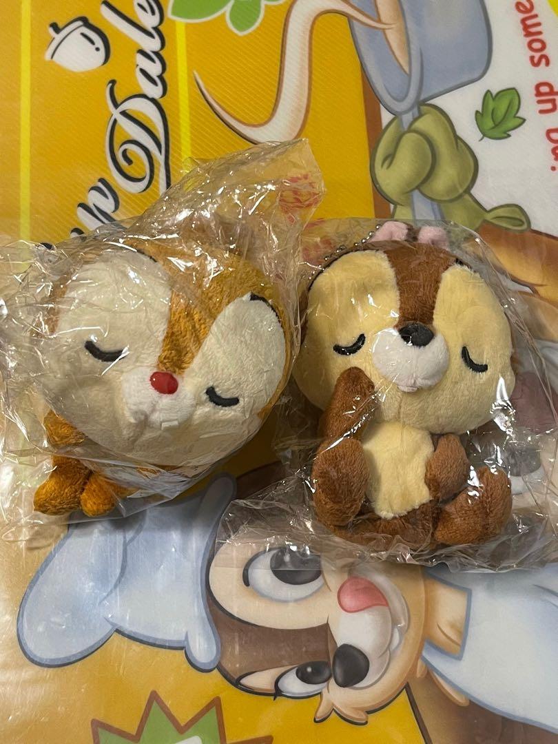 Disney Sleeping Chip and Dale (for 2), 興趣及遊戲, 玩具 & 遊戲類 - Carousell