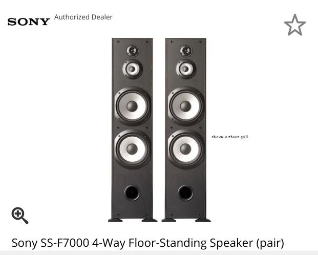 Sony Speaker System, Audio, Soundbars, Speakers & Amplifiers on Carousell