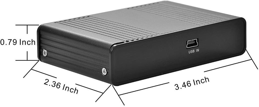 Sound Card, 6 Channel External Sound Card USB 2.0 External 5.1 Surround ...