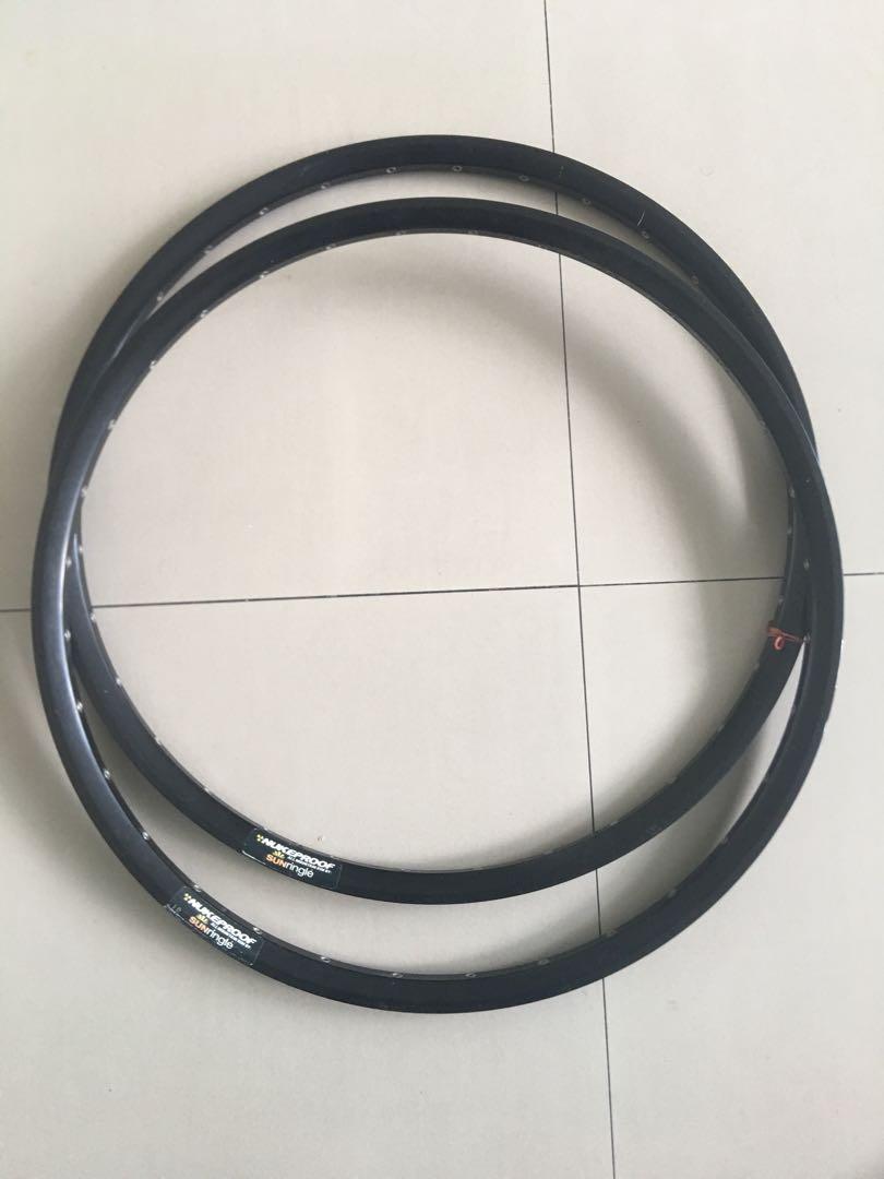 SunRingle NukeProof Rims (pair), Sports Equipment, Bicycles & Parts ...