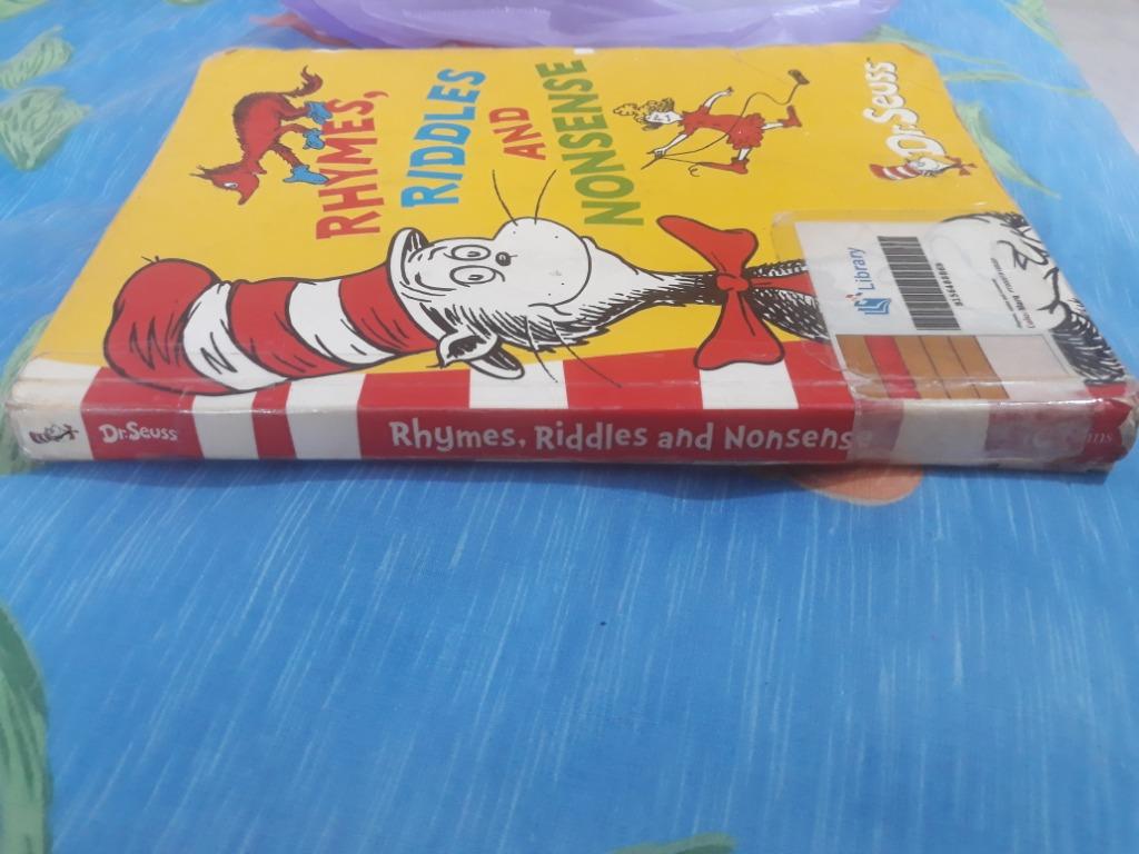 The Cat's Quizzer inside Rhymes, Riddles and Nonsense Dr Seuss Banned ...