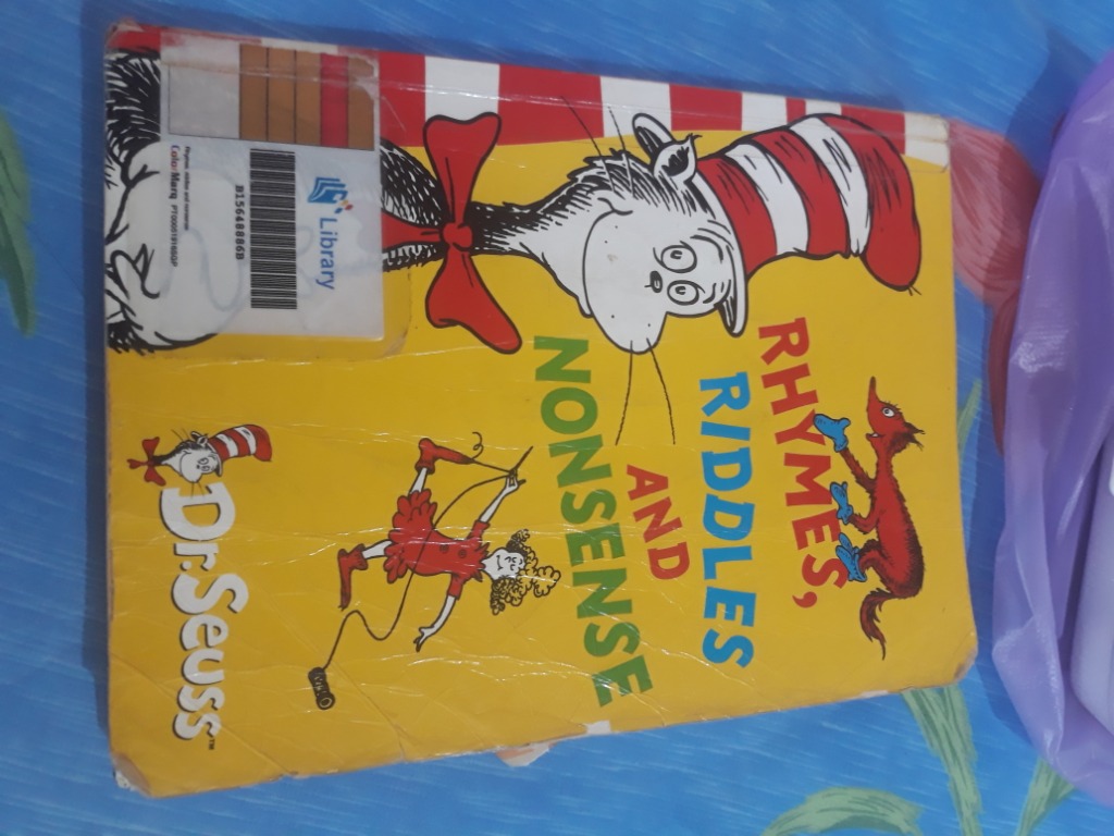 The Cat's Quizzer inside Rhymes, Riddles and Nonsense Dr Seuss Banned ...