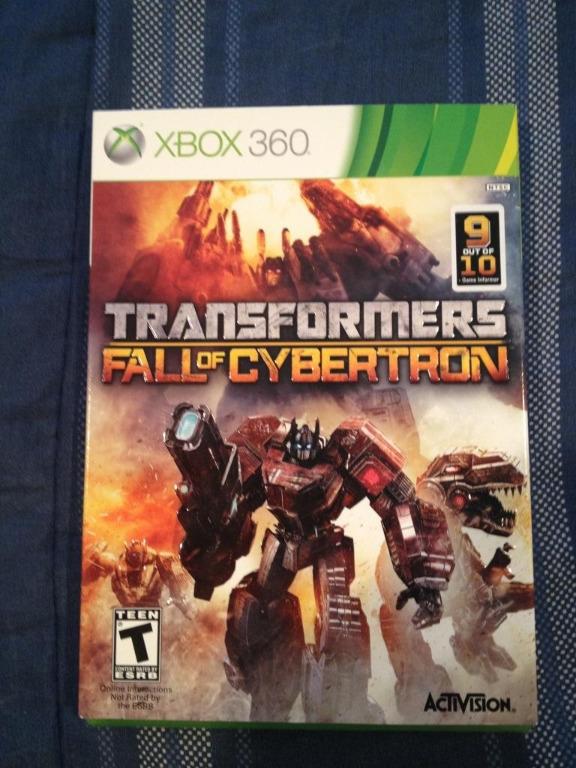 Transformers Fall of Cybertron Xbox 360, Video Gaming, Video Games ...