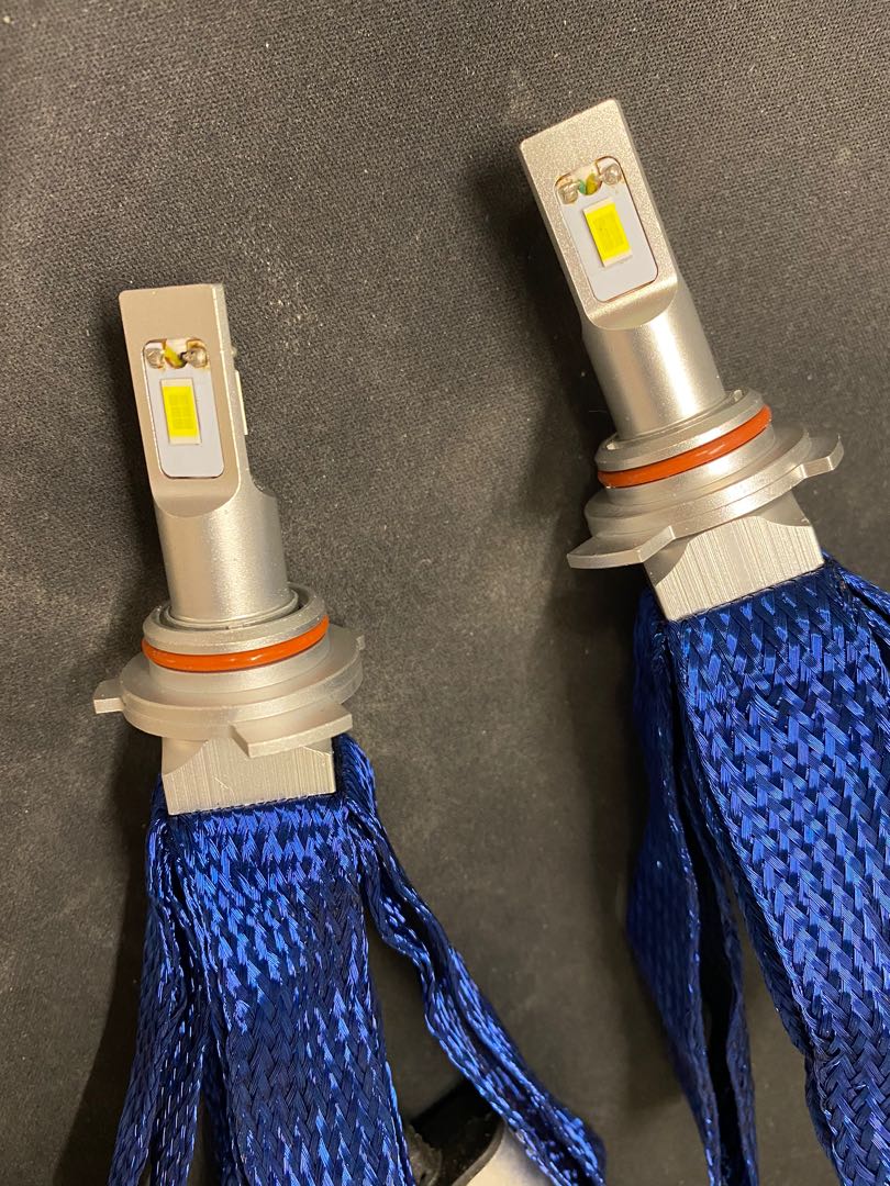 Tri Led lights 9012 bulb socket, Car Parts & Accessories, Lightings ...