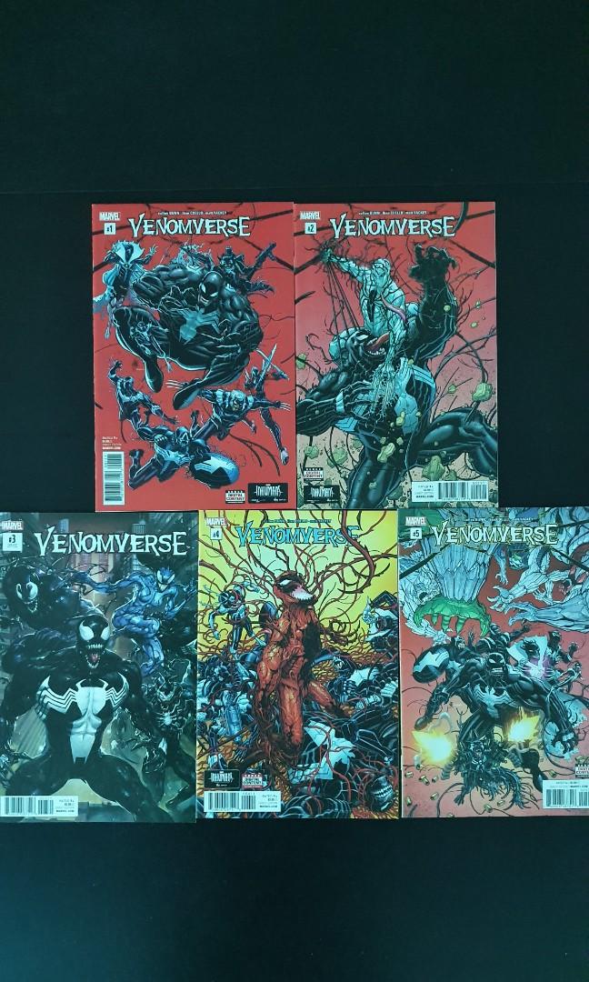 Venomverse #1,#2,#3,#4,#5 (2017 1st Series) Complete Set Of 5 ...