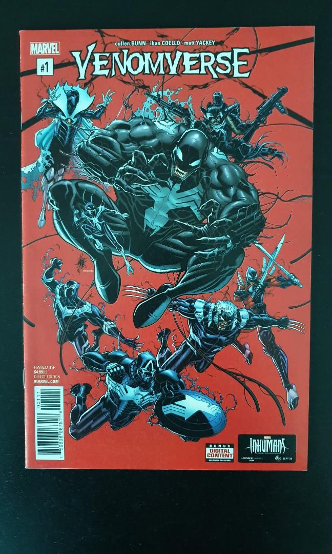 Venomverse #1,#2,#3,#4,#5 (2017 1st Series) Complete Set Of 5 ...