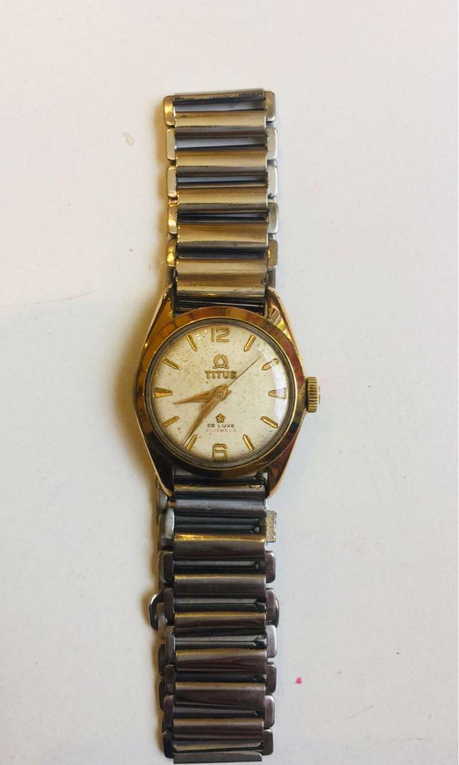 Vintage watch woman titus, Women's Fashion, Watches on Carousell