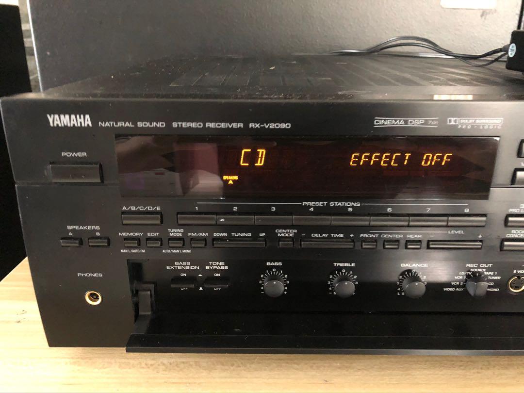 Yamaha RX-V2090 AV receiver 5.1 440w - mint!, Audio, Soundbars ...