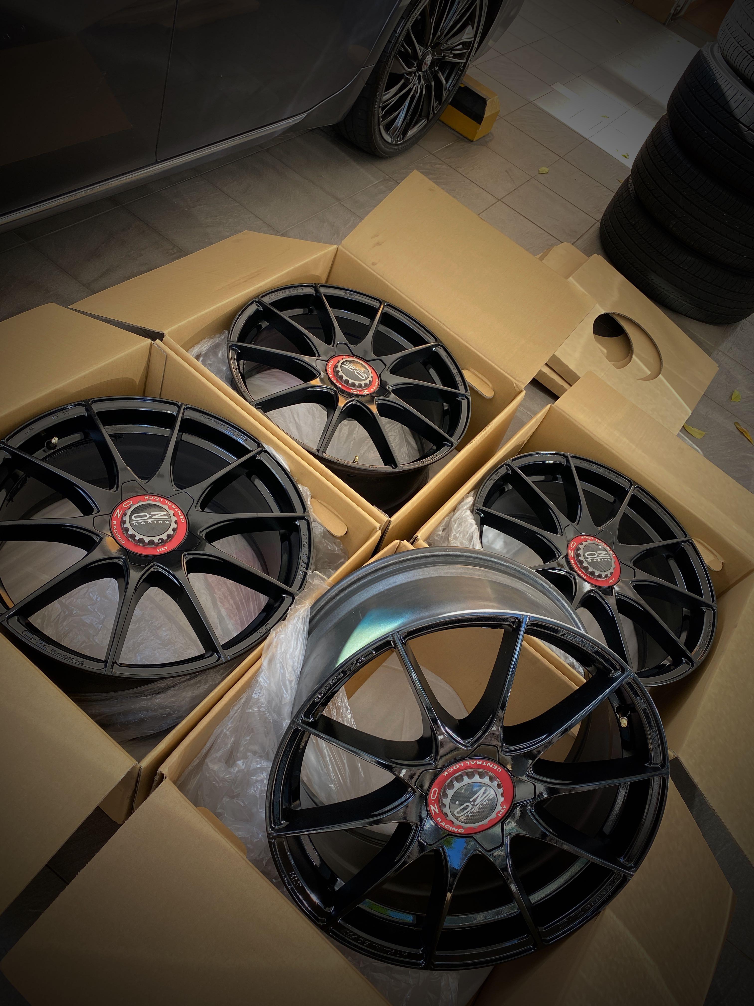 19 inch Original OZ Racing Formula HLT 5H, Car Accessories, Tyres ...