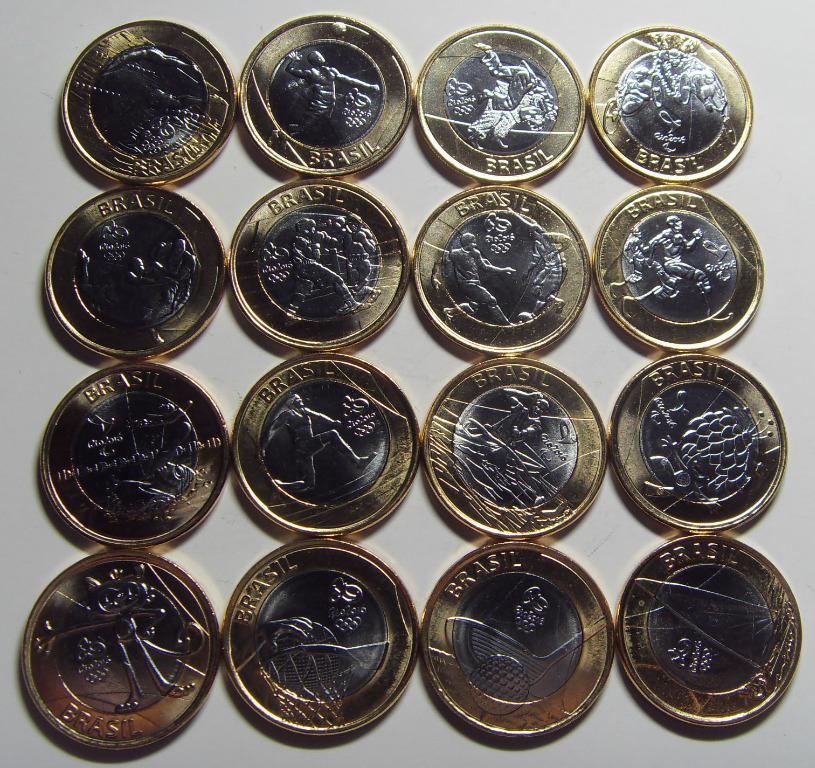 2016 Brazil Rio Olympic Games Commemorative Coin Set, Hobbies & Toys ...