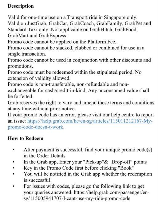 $5 GrabCar Voucher, Tickets & Vouchers, Vouchers on Carousell