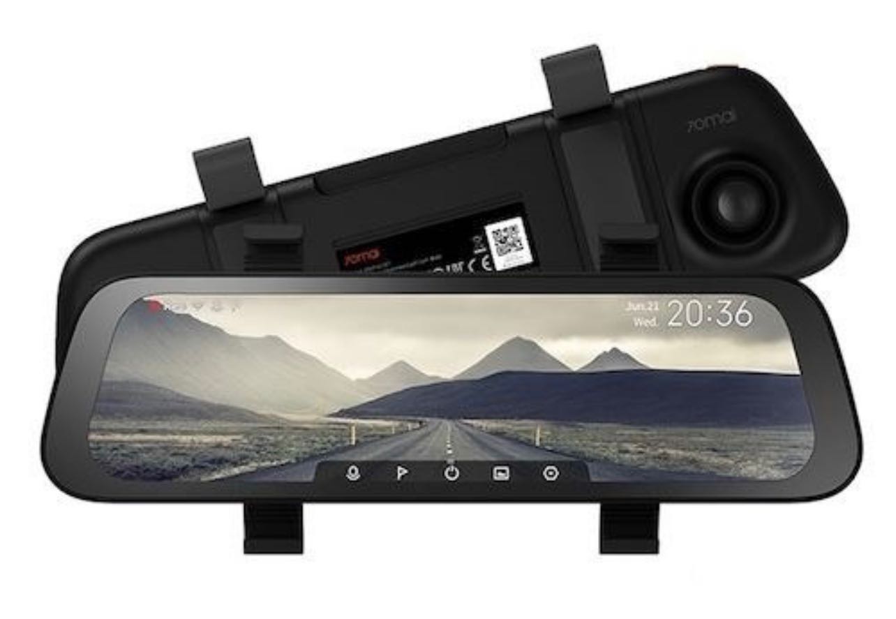 70MAI rear view in car dash camera Midrive D07 with rear camera, Car Accessories, Electronics ...