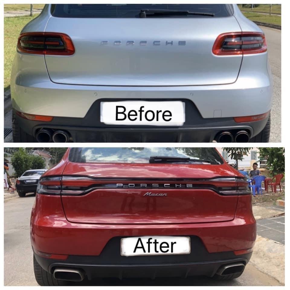 Aftermarket Porsche Macan 2014-2018 Retrofit Conversion of Rear LED ...