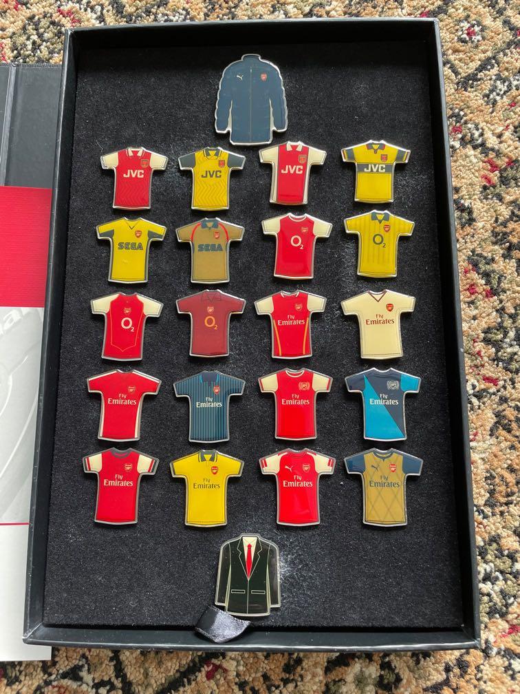 Arsene Wenger 20 Years Limited Pin Collection, Hobbies & Toys ...