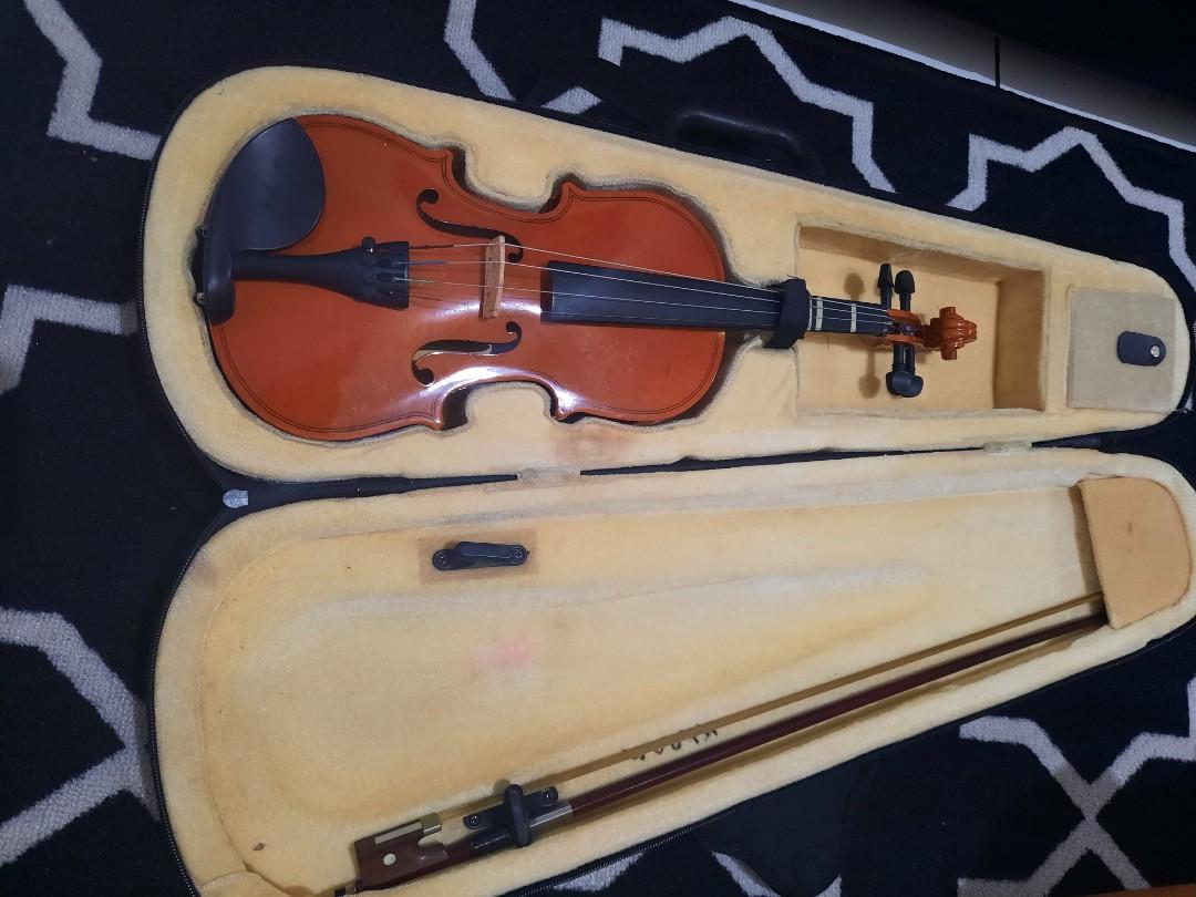 Biola anak ukuran 1/4 Harrier, Musik & Media, Alat di Carousell