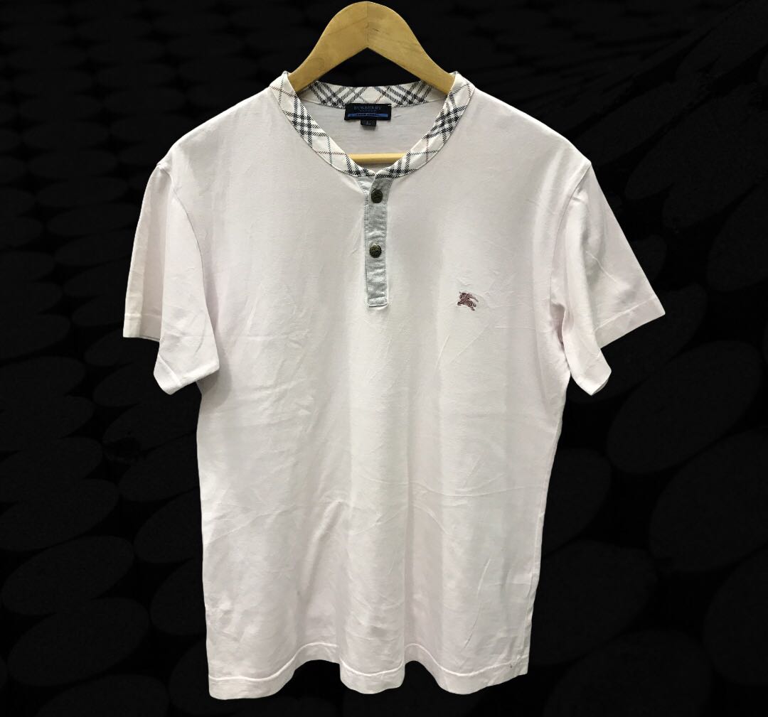 Burberry blue label tshirt, Men's Fashion, Tops & Sets, Tshirts & Polo ...