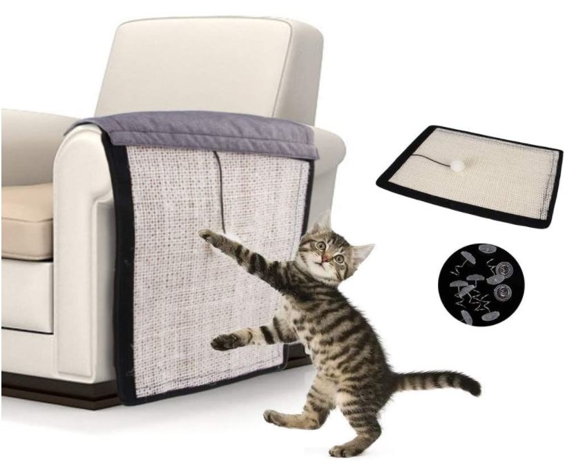 Cat Scratching Mat Cat Scratcher Wrap Replacement for Cat Tree Natural ...