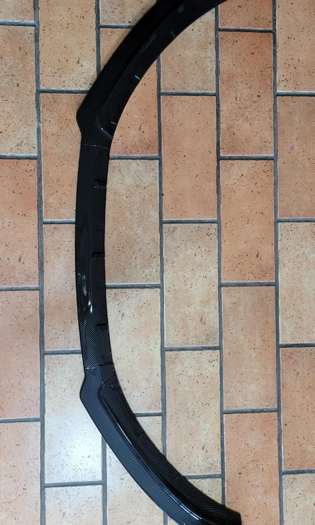 CF Front Lip Spoiler for Jaguar XE, Car Accessories, Accessories on ...