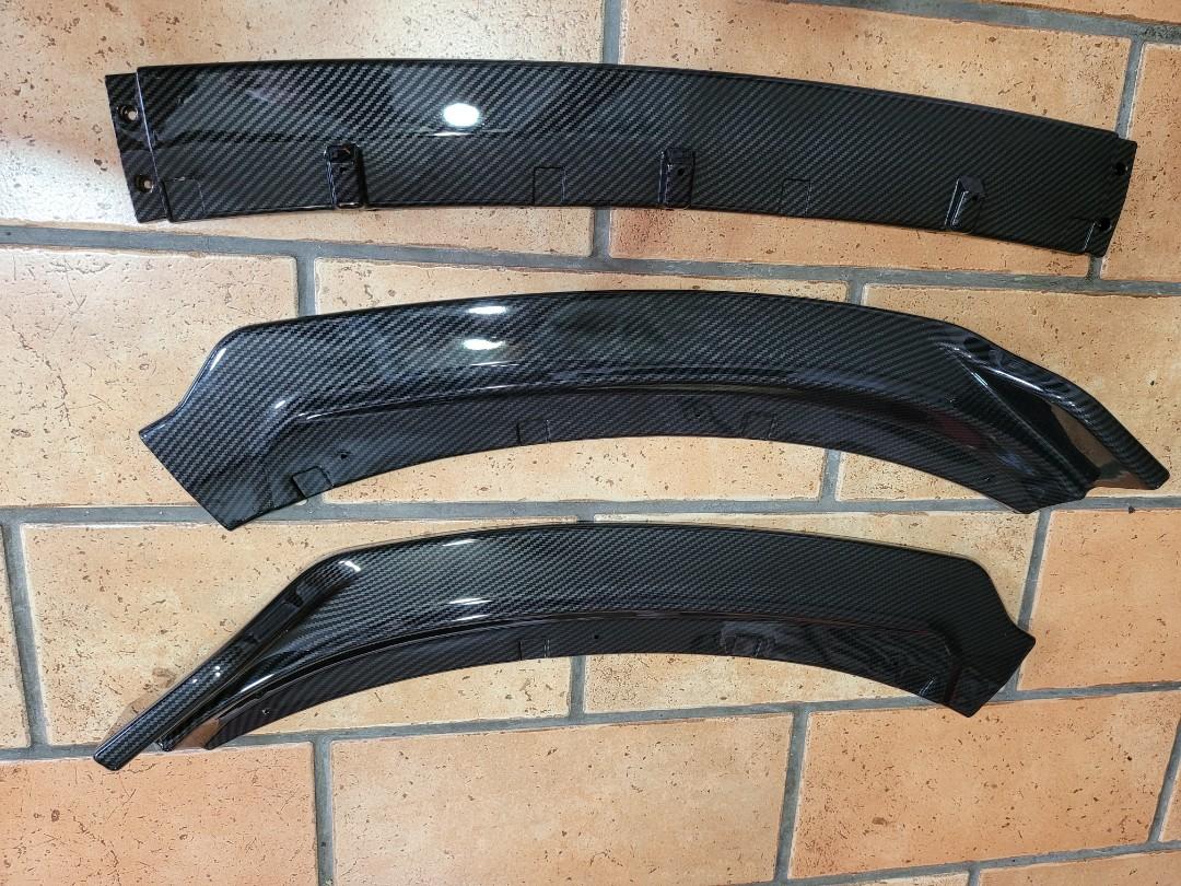 CF Front Lip Spoiler for Jaguar XE, Car Accessories, Accessories on ...