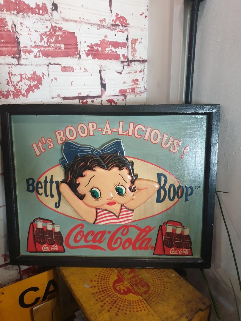 Coca Cola Betty Boop, Hobbies & Toys, Memorabilia & Collectibles ...