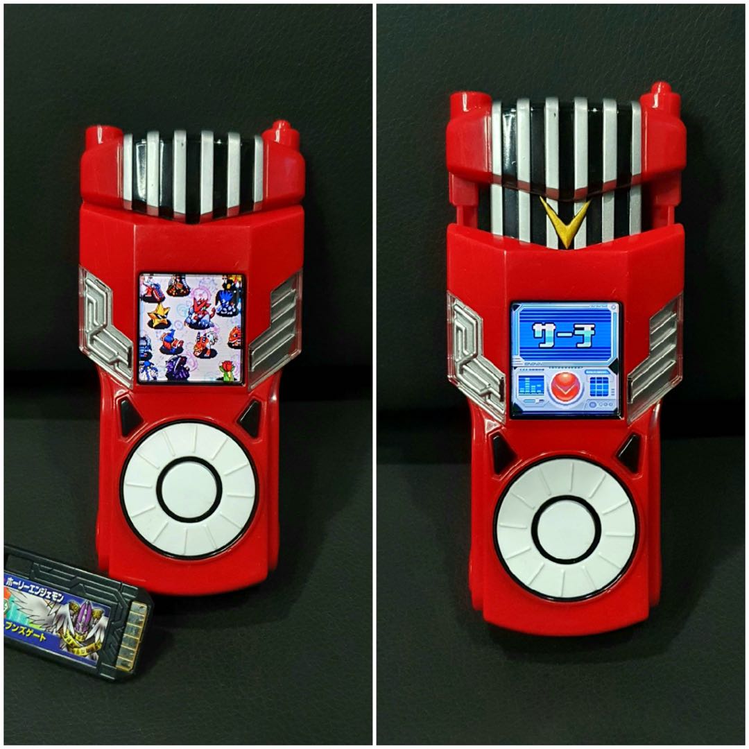 Digimon Xros Loader Red Digivice fusion loader cross loader tamagotchi ...