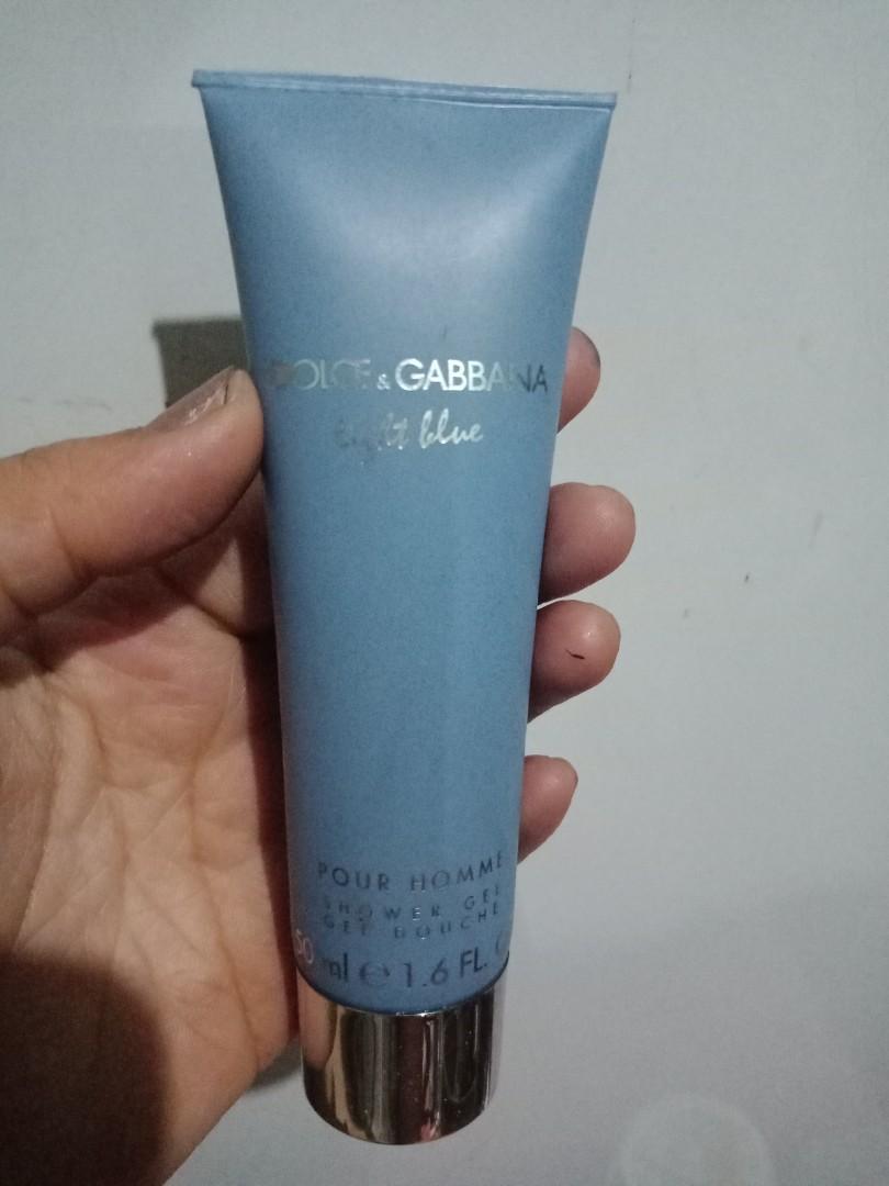 Dolce & gabbana light blue shower gel 50ml original, Kesehatan ...