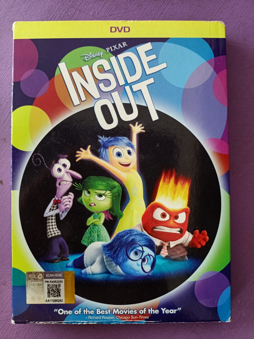 DVD Inside Out, Hobbies & Toys, Music & Media, CDs & DVDs on Carousell