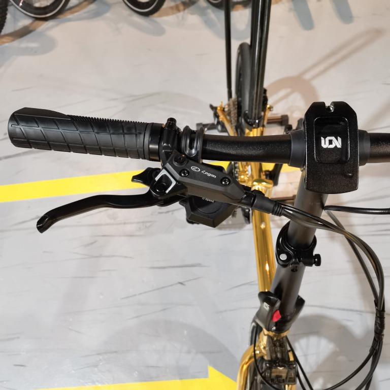 Element Folding Bike Troy 10 Speed Gold Chrome Edition 2021 Not Gust ...