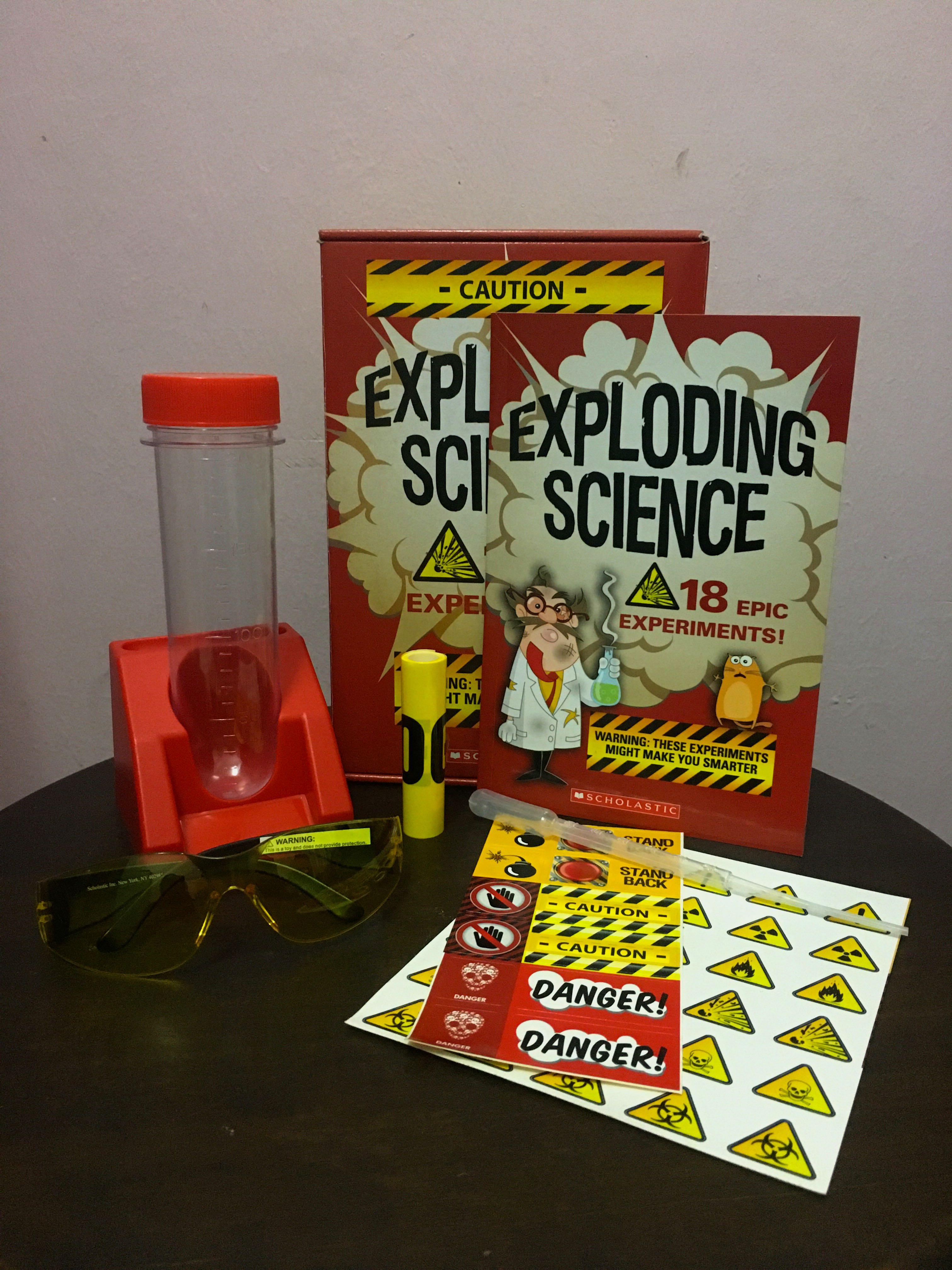 Exploding Science Kit! by Scholastic, Hobbies & Toys, Toys & Games on ...