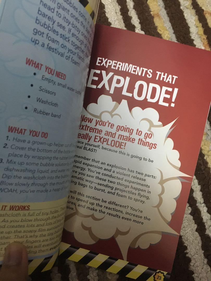 Exploding Science Kit! by Scholastic, Hobbies & Toys, Toys & Games on ...