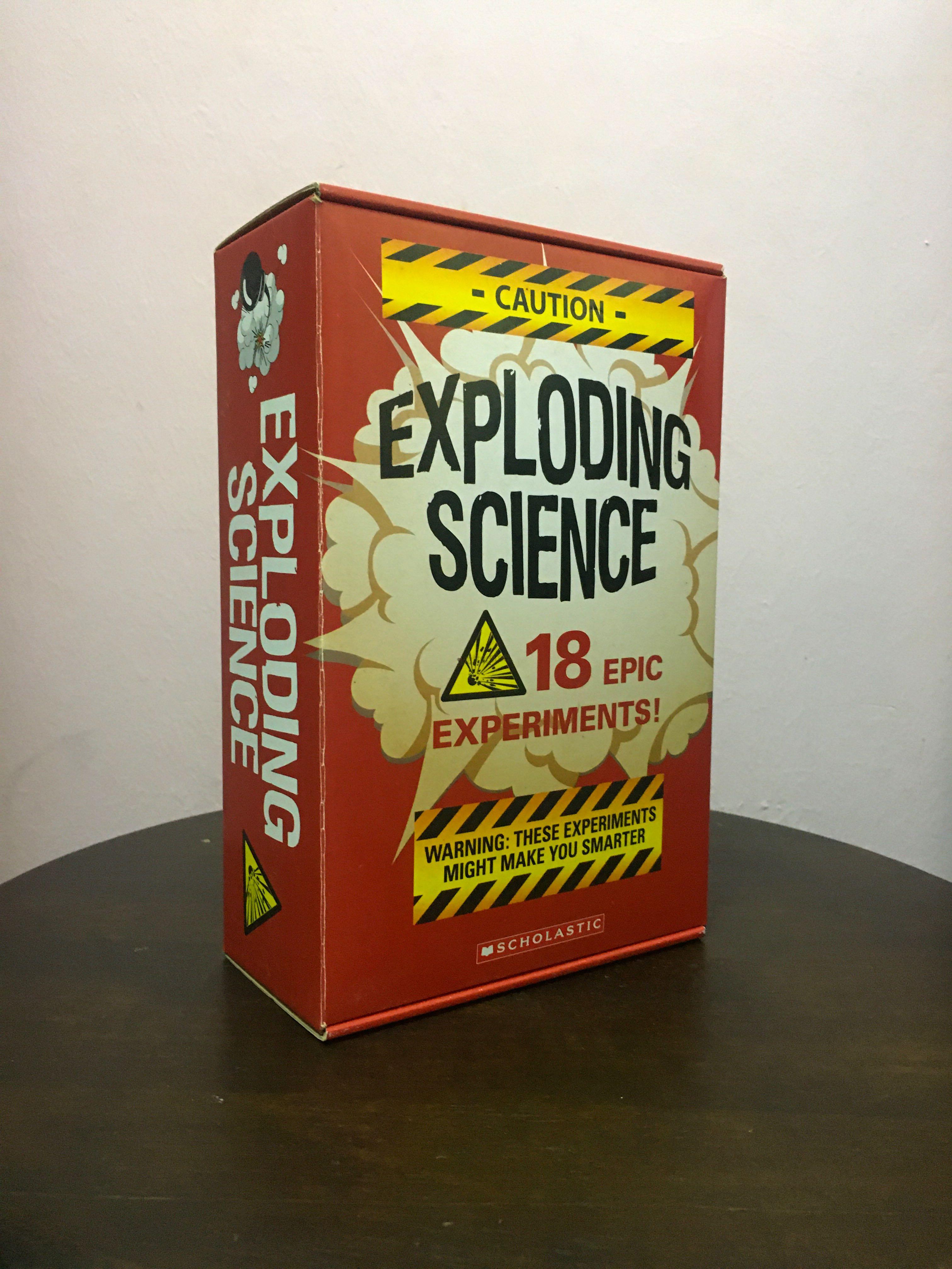 Exploding Science Kit! by Scholastic, Hobbies & Toys, Toys & Games on ...