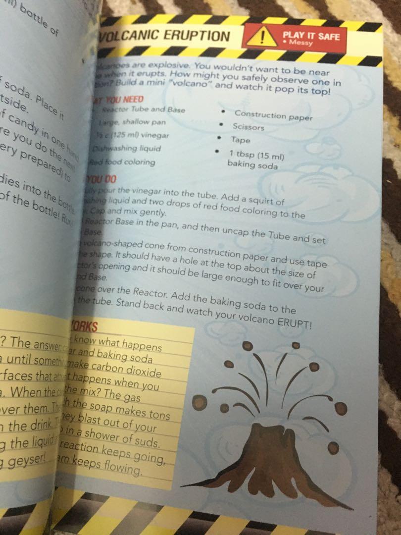 Exploding Science Kit! by Scholastic, Hobbies & Toys, Toys & Games on ...