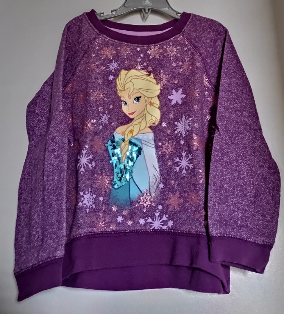 Frozen Elsa sweater for little girls, Babies & Kids, Babies & Kids ...