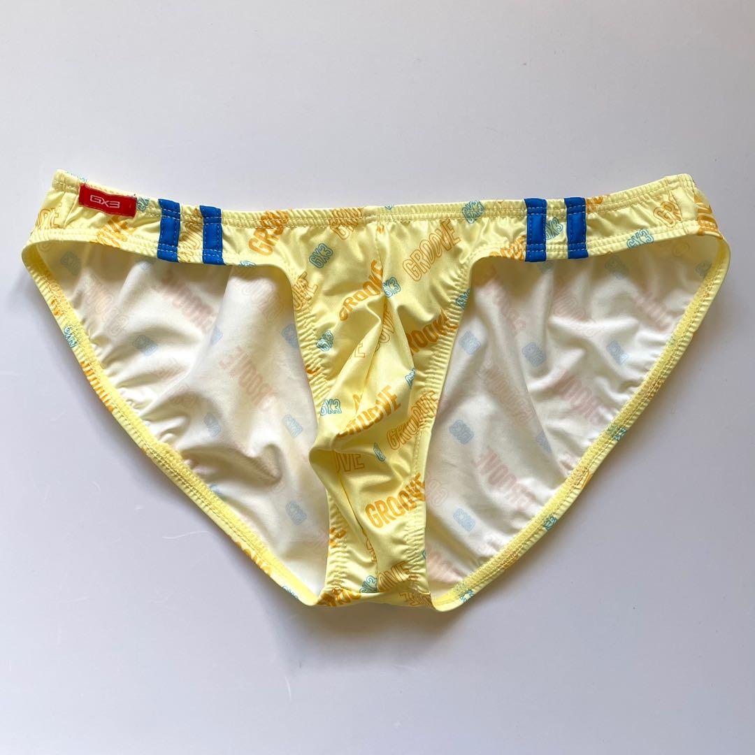GX3 men Low rise Underwear yellow, Men's Fashion, Bottoms, New ...
