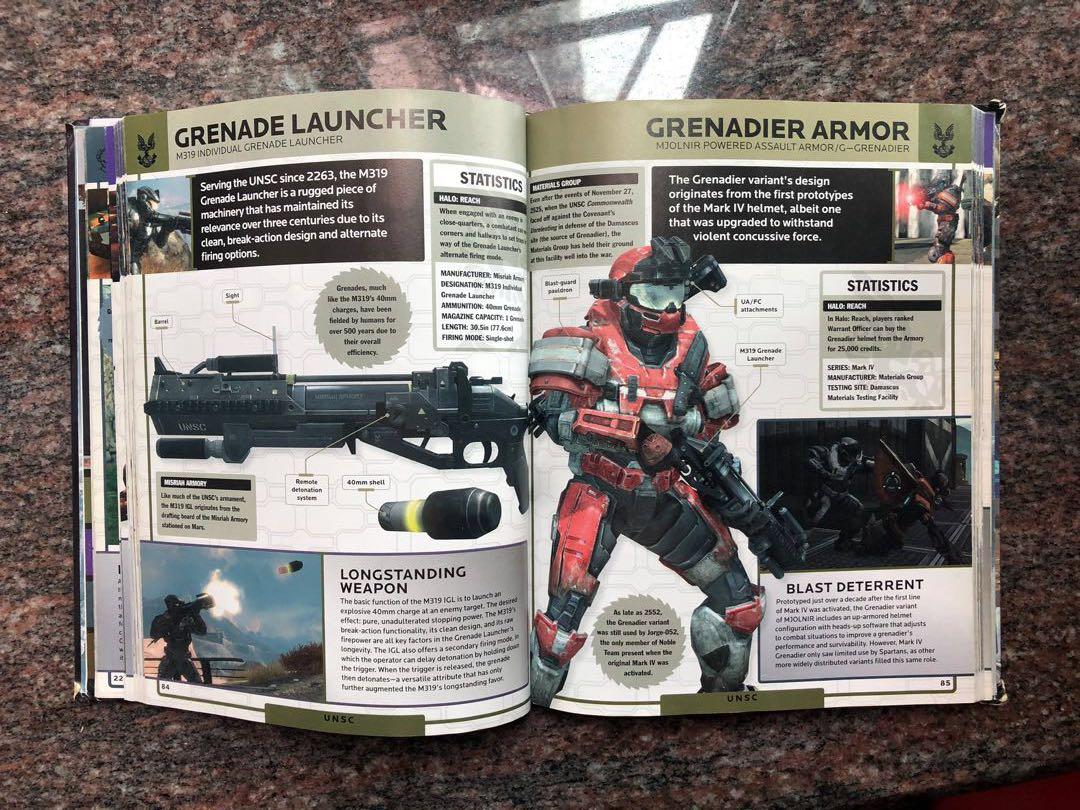 Halo The Essential Visual Guide, 興趣及遊戲, 書本 & 文具, 漫畫 - Carousell