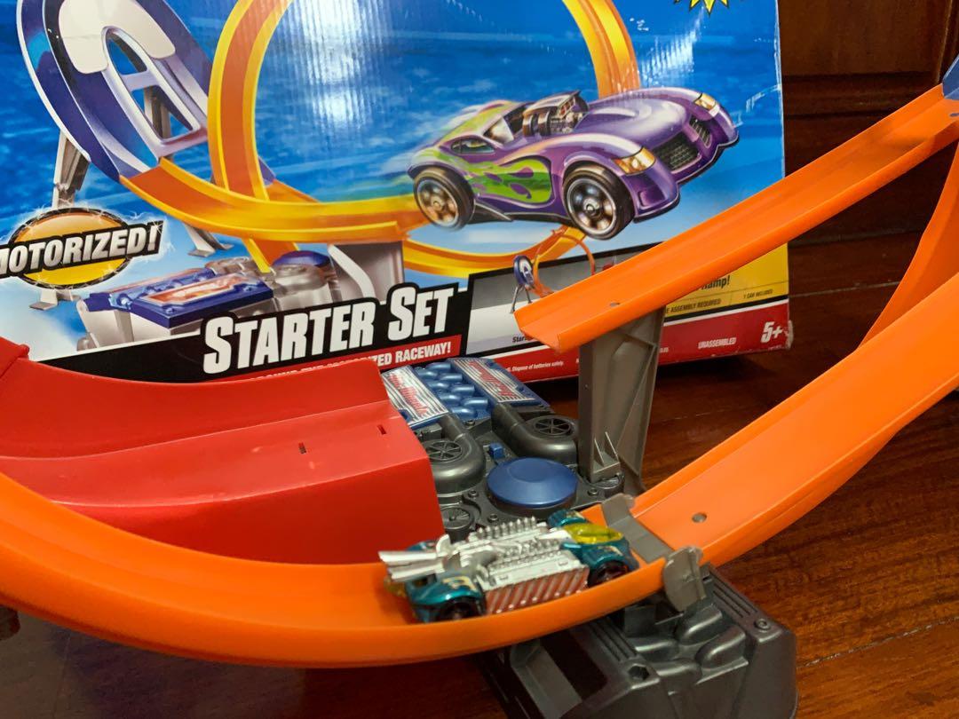 Hot Wheels Starter Set Stunt Track with Car included, Hobbies & Toys ...
