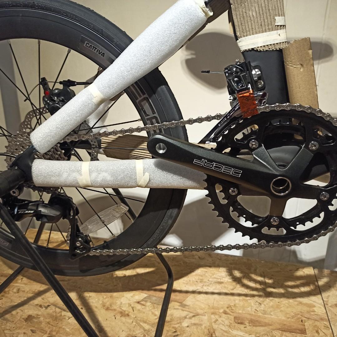 Java Cl 22 speeds Shimano 105 carbon fibre frame drop bar, Sports ...