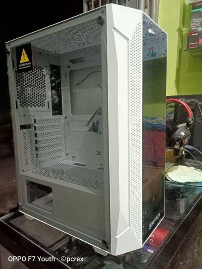 Keytech T1000 white gaming tempered glass case 1250 only brand new with ...